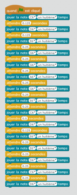 Exercices de programmation