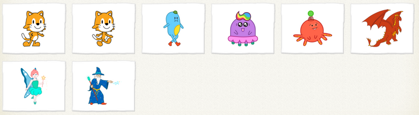 Choisir et/ou personnaliser l'arrière-plan et/ou les lutins