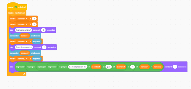 L'application ou la plate-forme Scratch