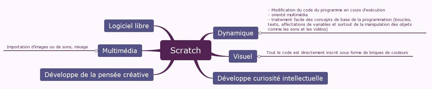 L'application ou la plate-forme Scratch