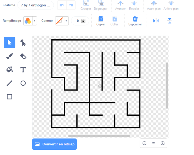 Jeux de labyrinthe avec Scratch3